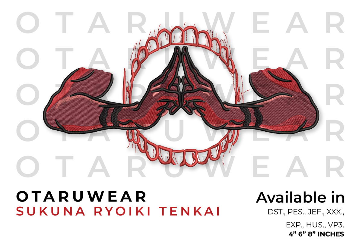 Sukuna Ryoiki Tenkai – Otaru Embroidery